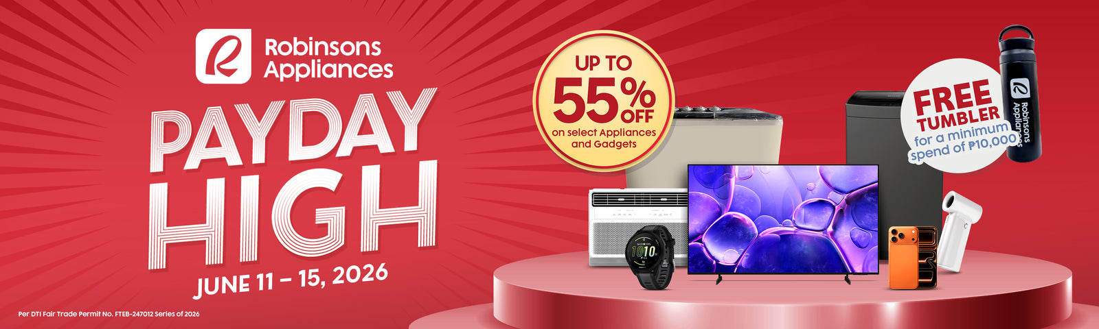 Payday High – Robinsons Appliances